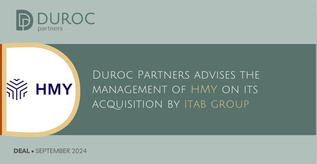 Duroc Partners advises the management of HMY on its acquisition by shop ...
